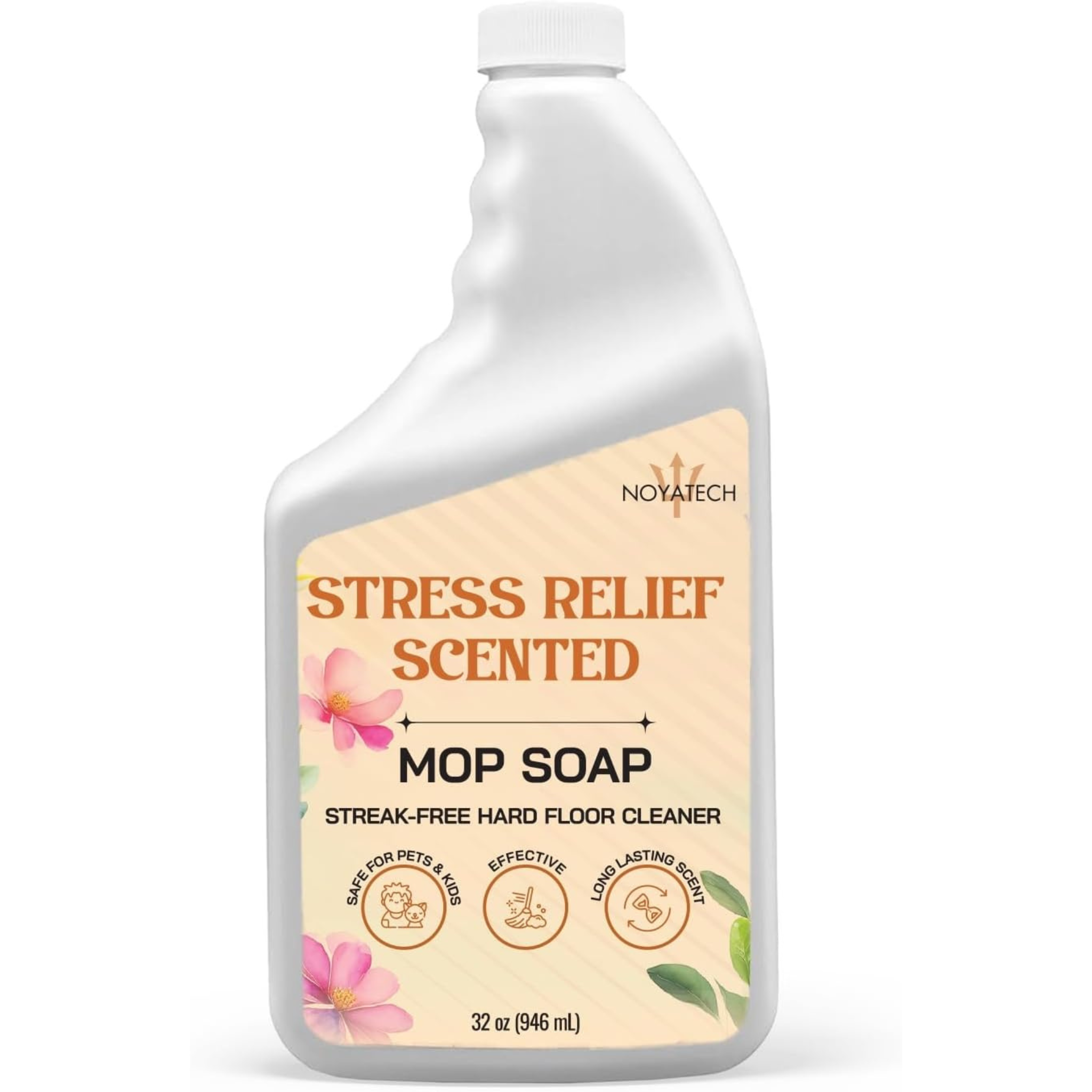 NOYATECH Mop Soap Highly Scented Stress Relief Fragrance. Floor Cleaner ...