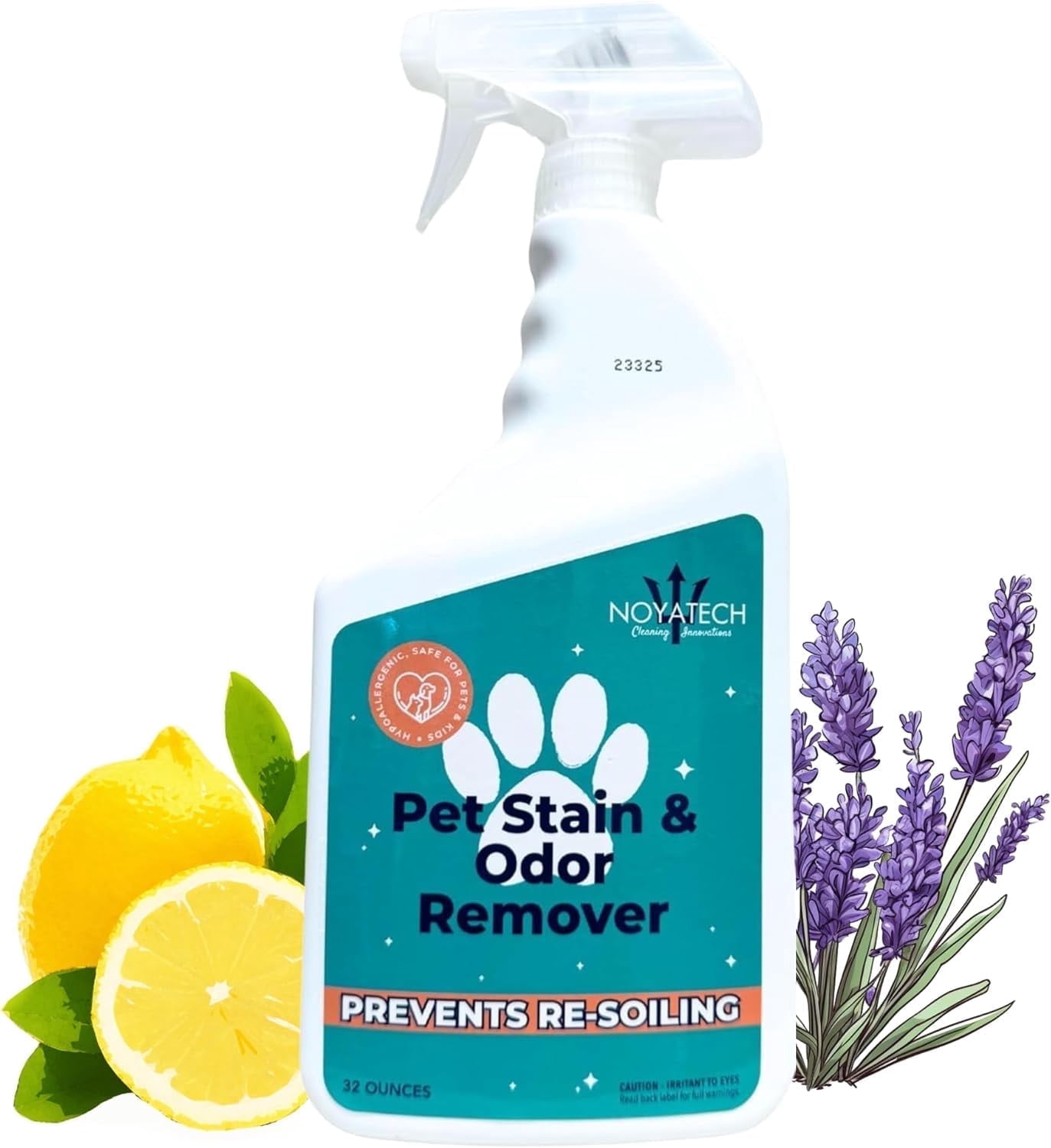 NOYATECH Pet Stain & Odor Remover – Enzyme-Activated Cleaner for Dog ...