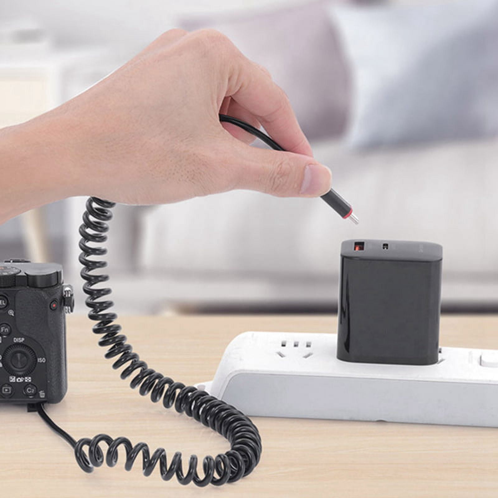 NP-FW50 Dummy Battery DC Power AC Adapter AC-PW20 for So- Alpha A6400 ILCE-6400 65 plastic00X20 ...