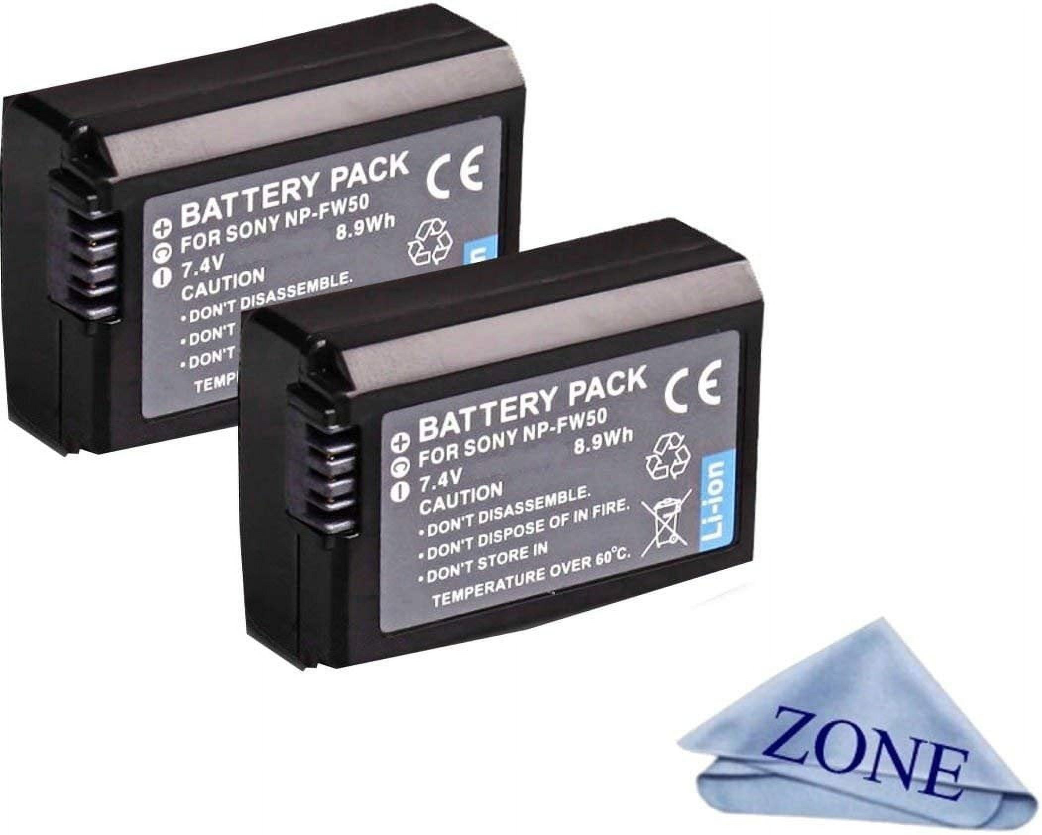 NP-FW50 Replacement Batteries for Sony DSC-RX10 IV, DSC-RX10 III, DSC ...
