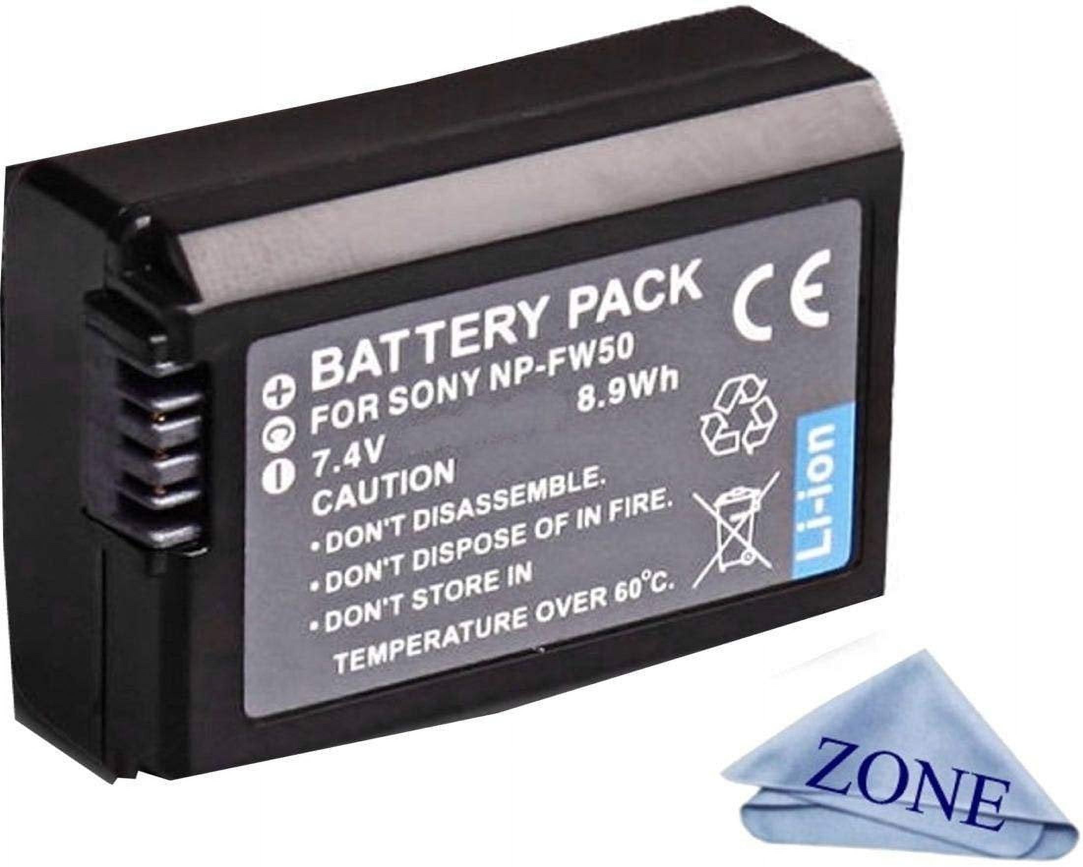 NP-FW50 Replacement Batteries for Sony DSC-RX10 IV, DSC-RX10 III, DSC ...