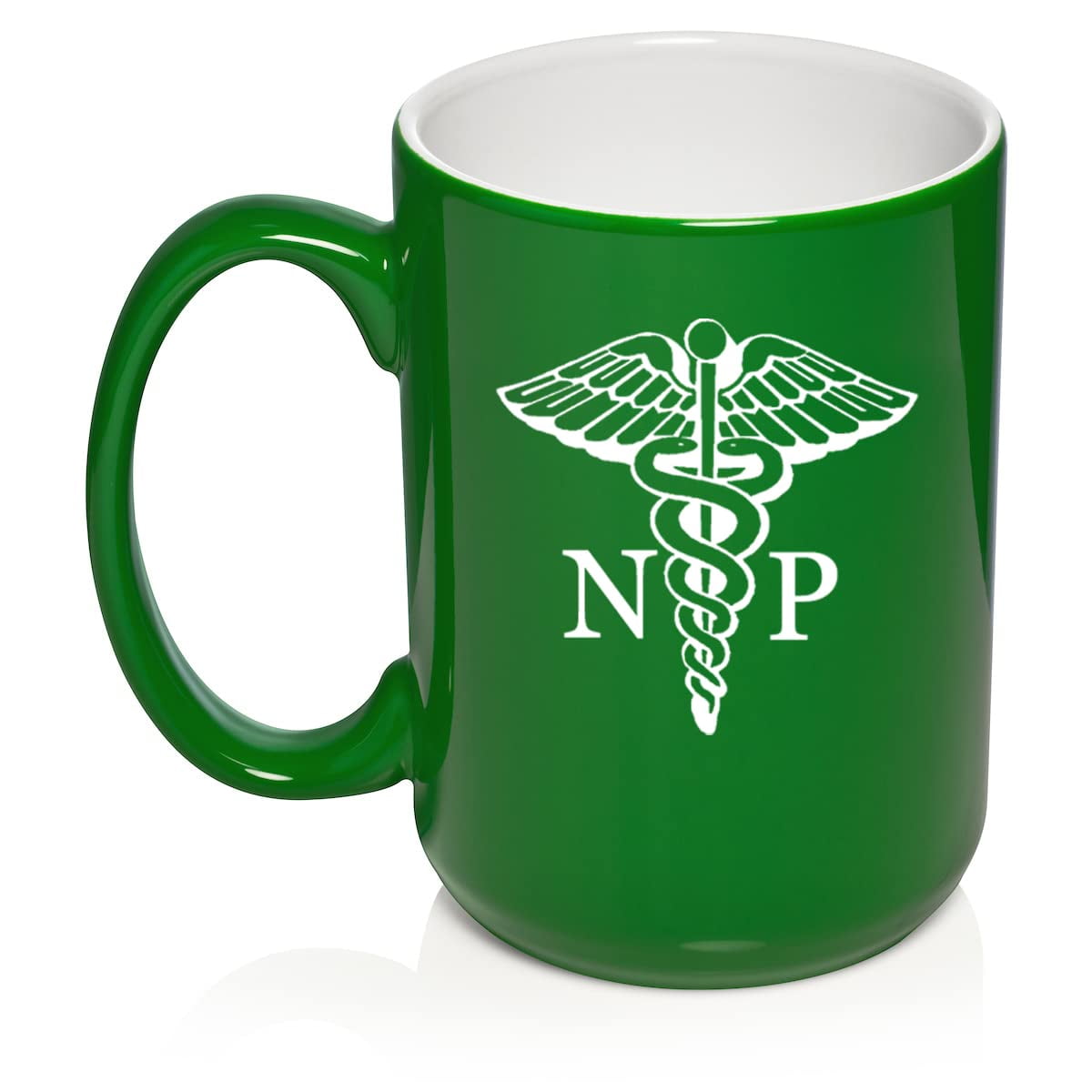 NP Nurse Practitioner Caduceus Nurse Preceptor Ceramic Coffee Mug Tea ...