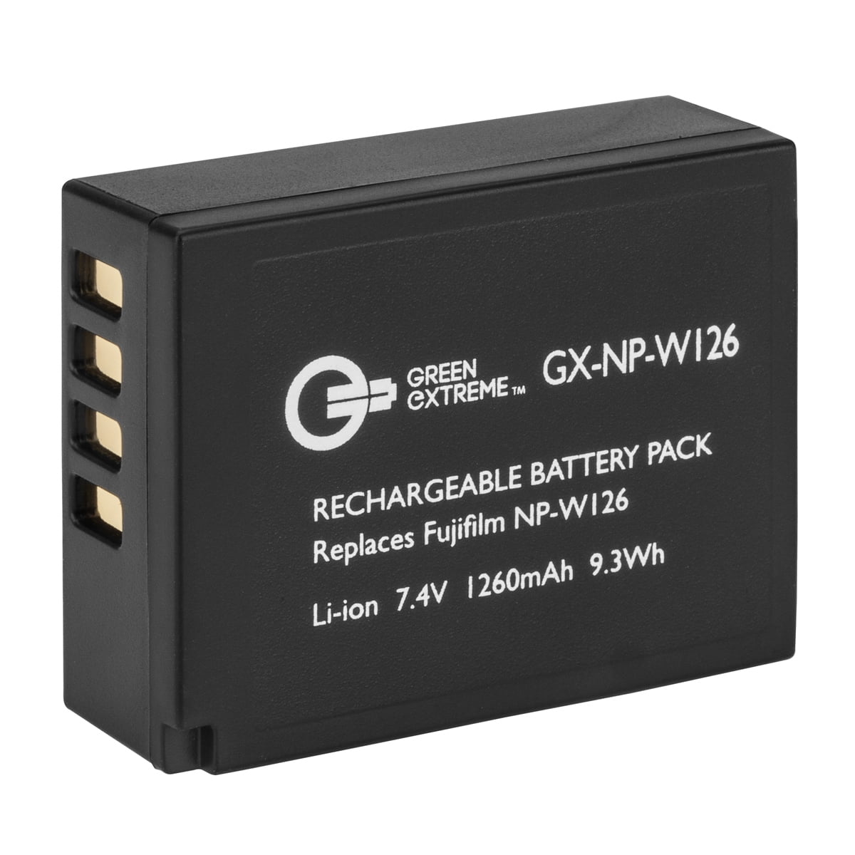 Green Extreme NP-W126 Lithium-Ion Battery Pack (7.4V 1260mAh) - Walmart ...