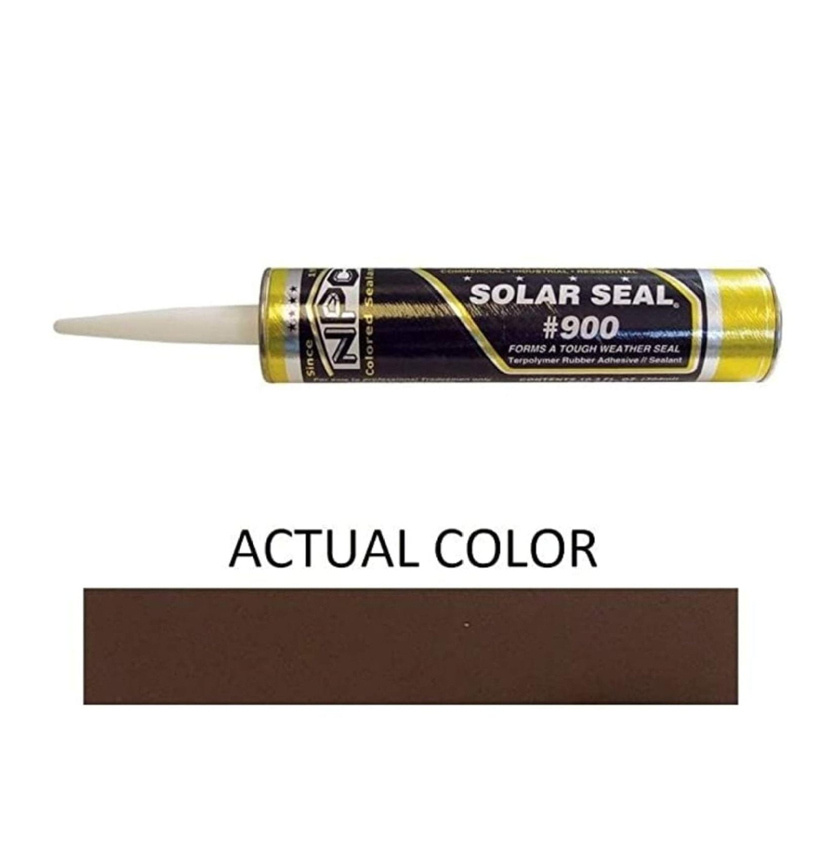 NPC #900 Solar Seal 3 Pack - for Metal Roofing Flashing/Panels, Vinyl ...