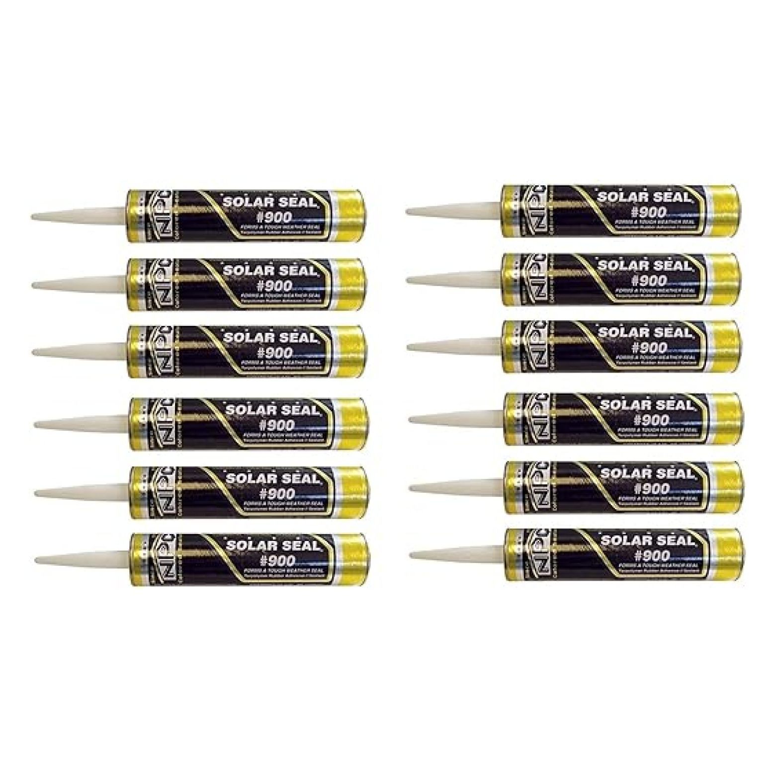 NPC #900 Solar Seal 3 Pack - Metal Roofing Flashing/Panels, Vinyl and ...