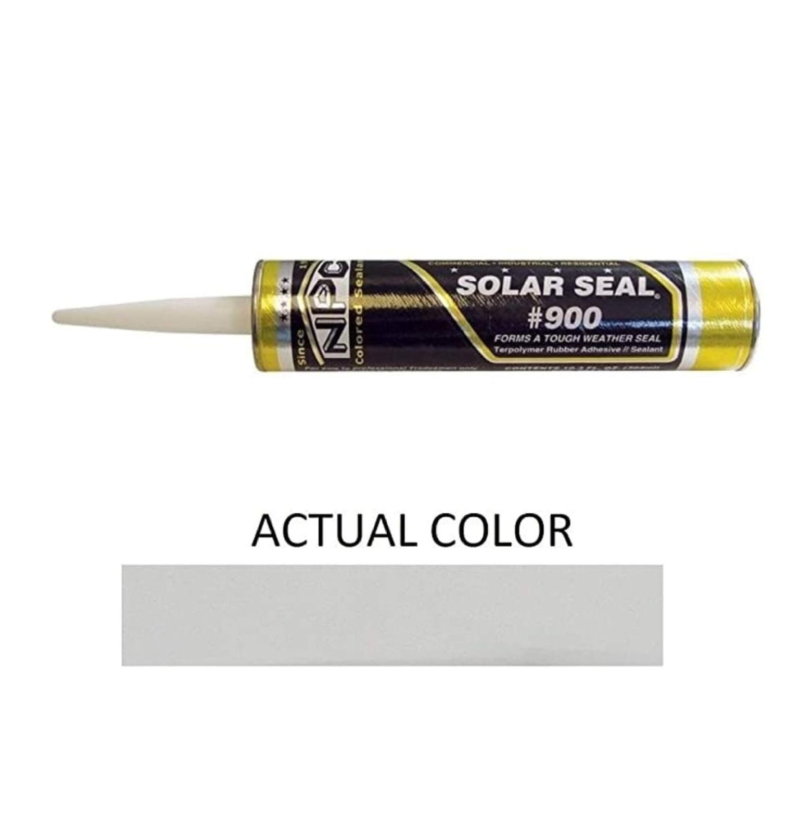 NPC #900 Solar Seal 3 Pack- for Metal Roofing Flashing/Panels, Vinyl ...