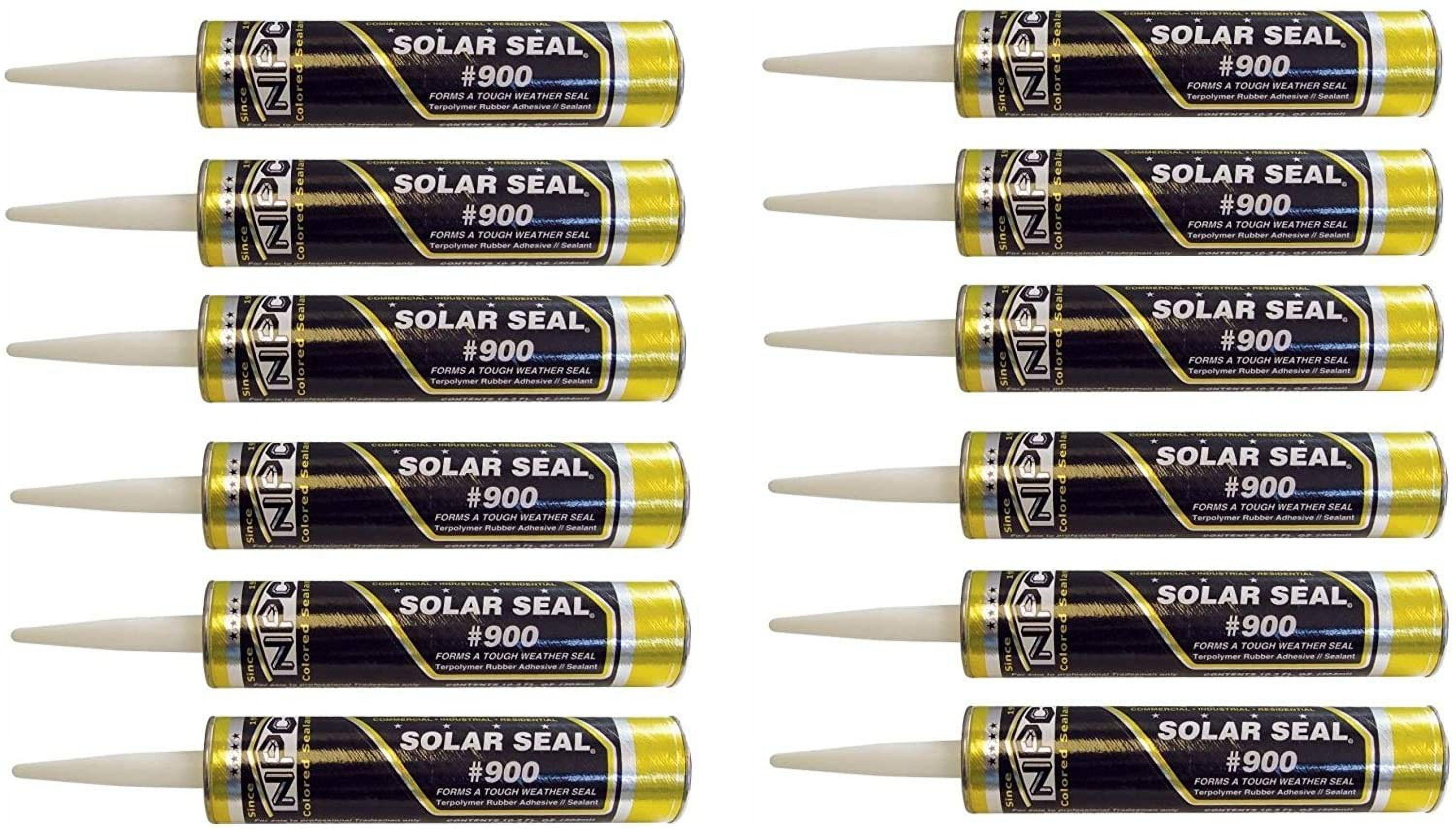 NPC #900 Solar Seal 3 Pack - Metal Roofing Flashing/Panels, Vinyl and ...