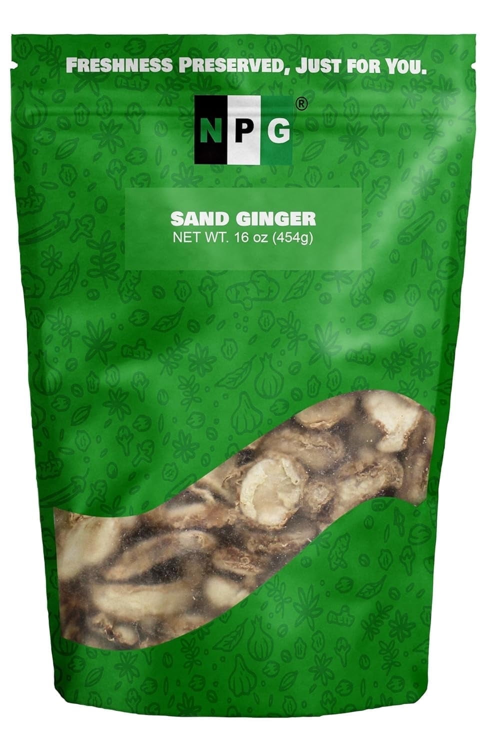 NPG Dried Galangal Root Sand Ginger Slices, Herb Spices for Sichuan ...