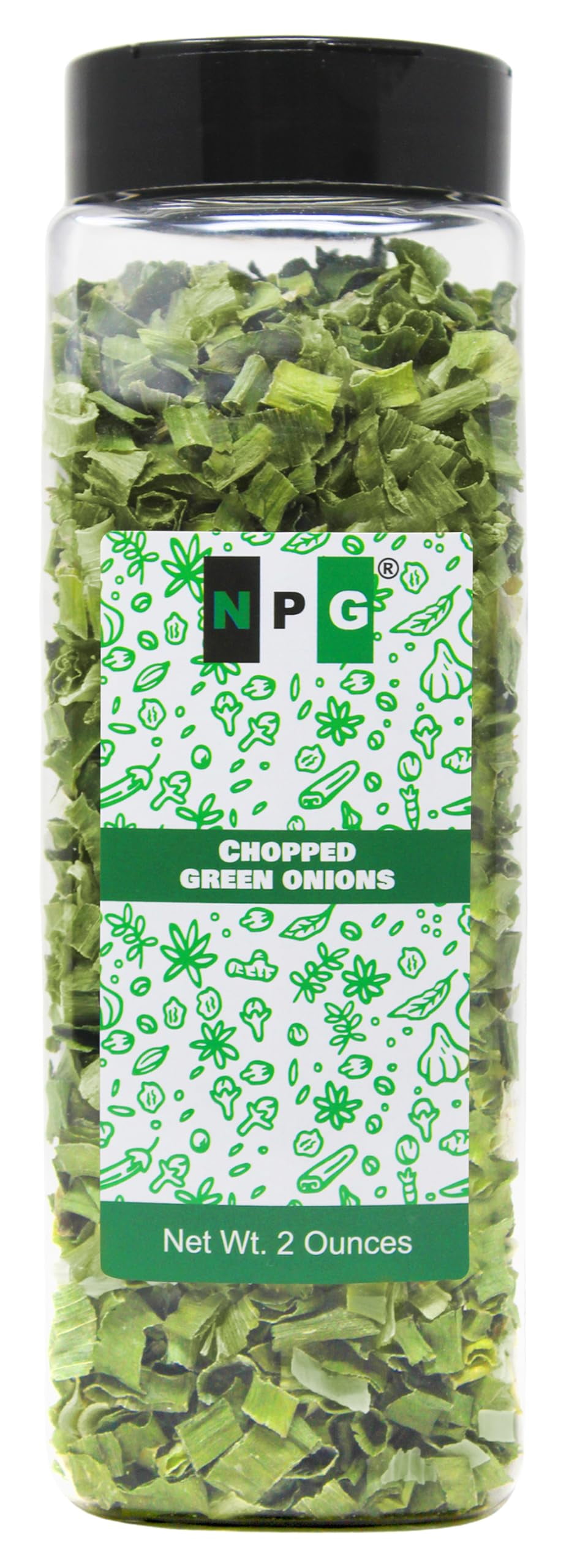 NPG Freeze Dried Chopped DMF15 Green Onions 2 Oz, All Natural Non-GMO ...
