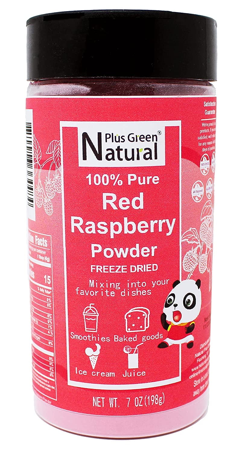 NPG Freeze Dried Red Raspberry Juice Powder 7 Ounces, Fresh Superfood Raspberries Powder for ...