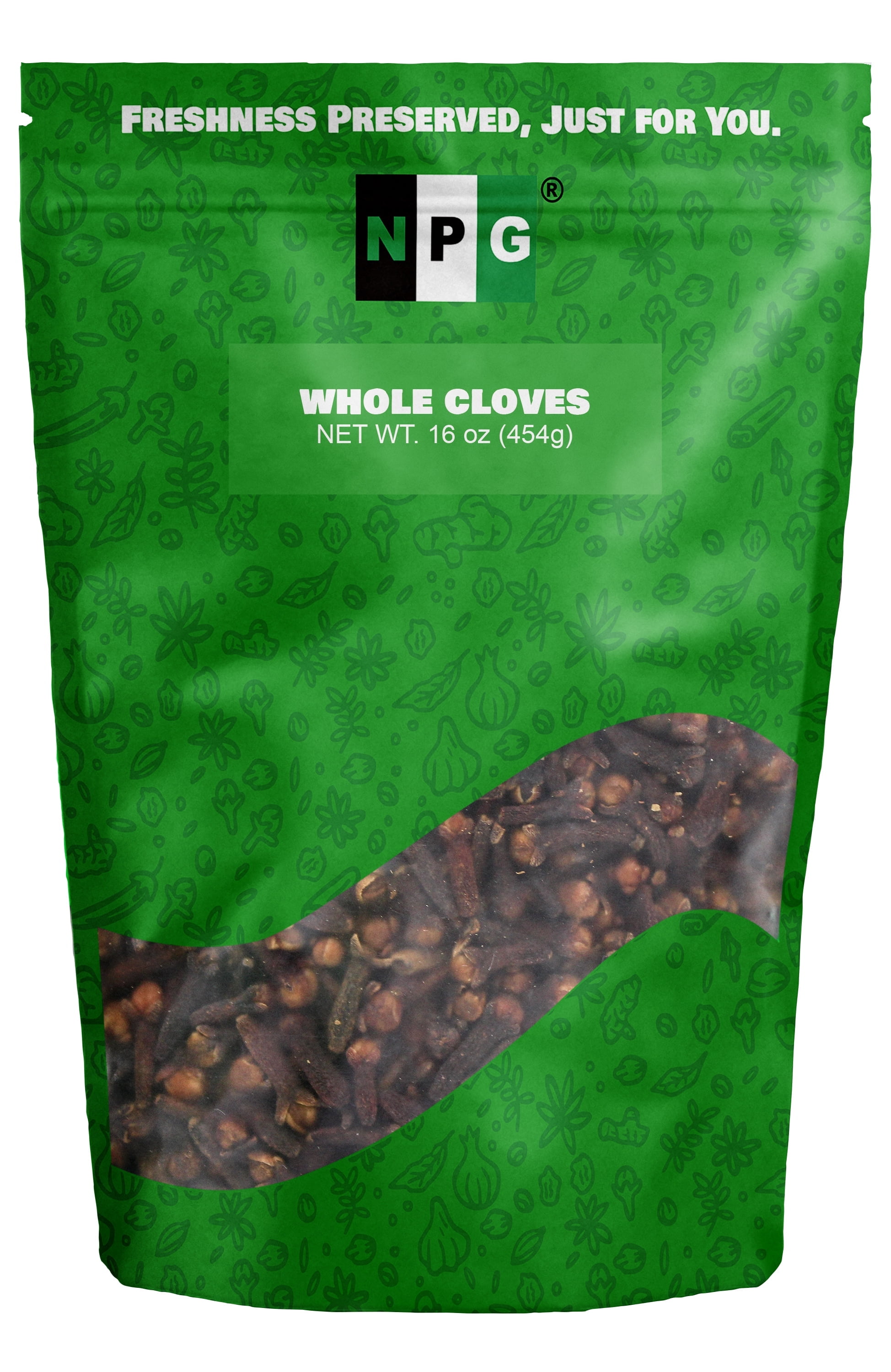 NPG Premium Whole Cloves Buds 16 Oz (1LB), Strong Aroma and Flavor ...
