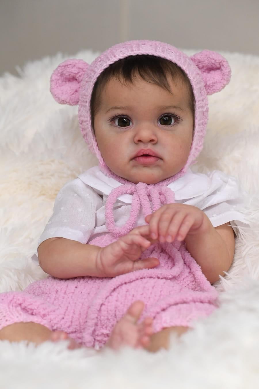 NPK 20inch Chantal Reborn Doll Newborn Lifelike Soft Touch Cuddly Body ...