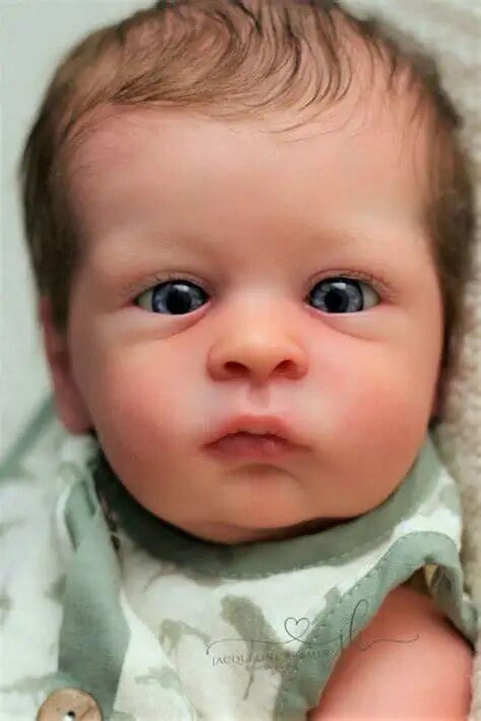 NPK 20inch Reborn Doll Kit Oskar Lifelike Real Soft Touch Fresh Color ...