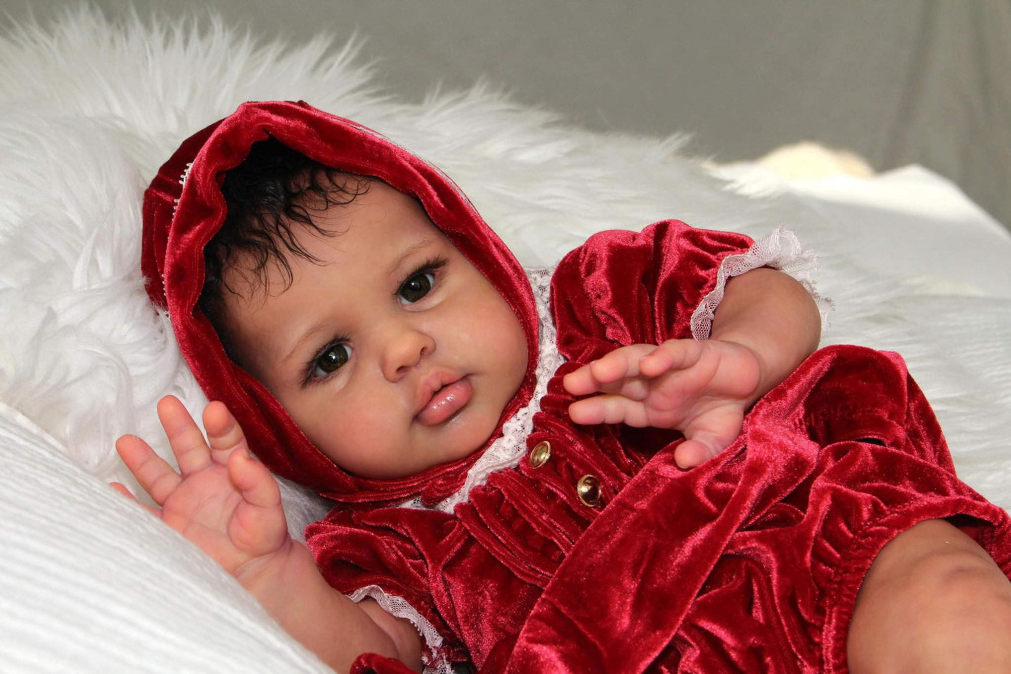 NPK 60CM Ellie Reborn Toddler Lifelike Reborn Baby Doll High Quality ...