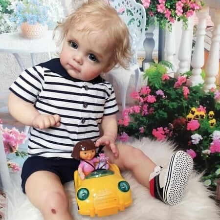 NPK 60CM Handmade High Quality Reborn Toddler Maggie boy Detailed ...