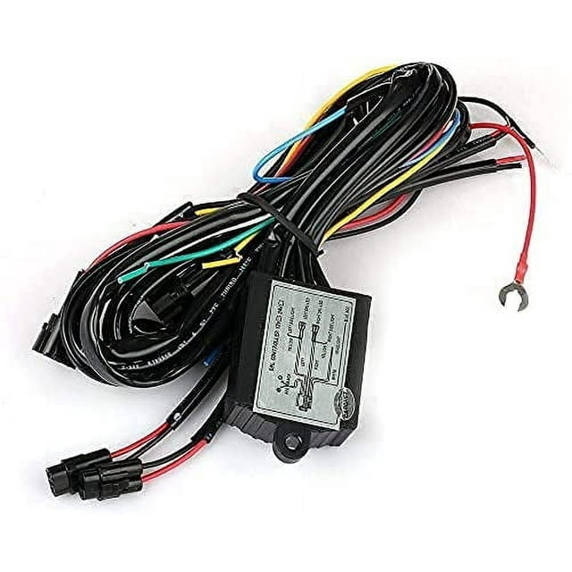 NPKRRSK DRL Controller Harness Universal LED Daytime Running Light 12V Automotive Relay Control ...