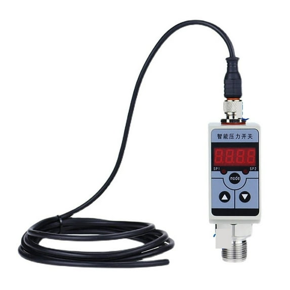 NPN PNP Intellint Electronic -1 To 600 Bar Digital Pressure Switch, 4 ...