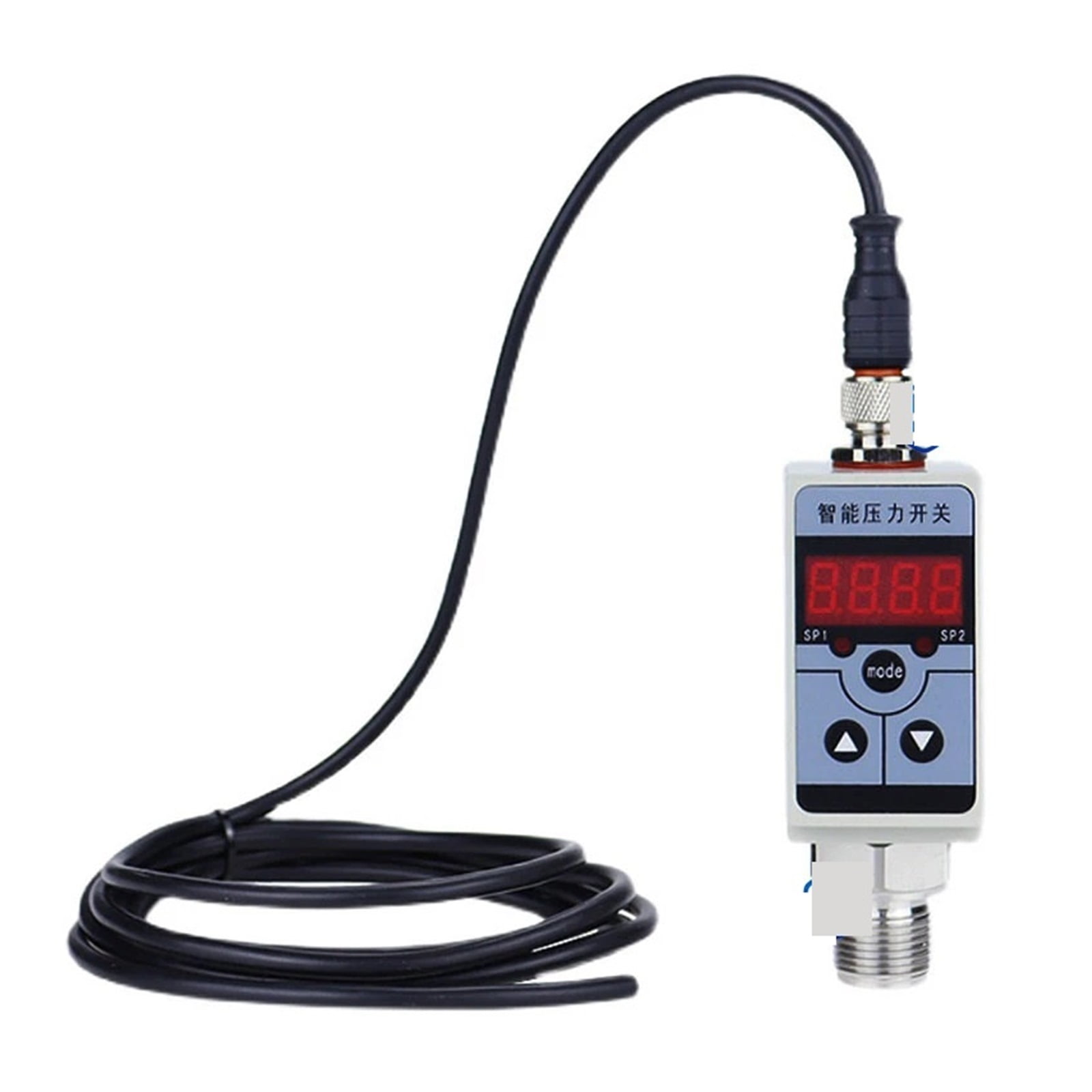 NPN PNP Intellint Electronic -1 To 600 Bar Digital Pressure Switch, 4 ...