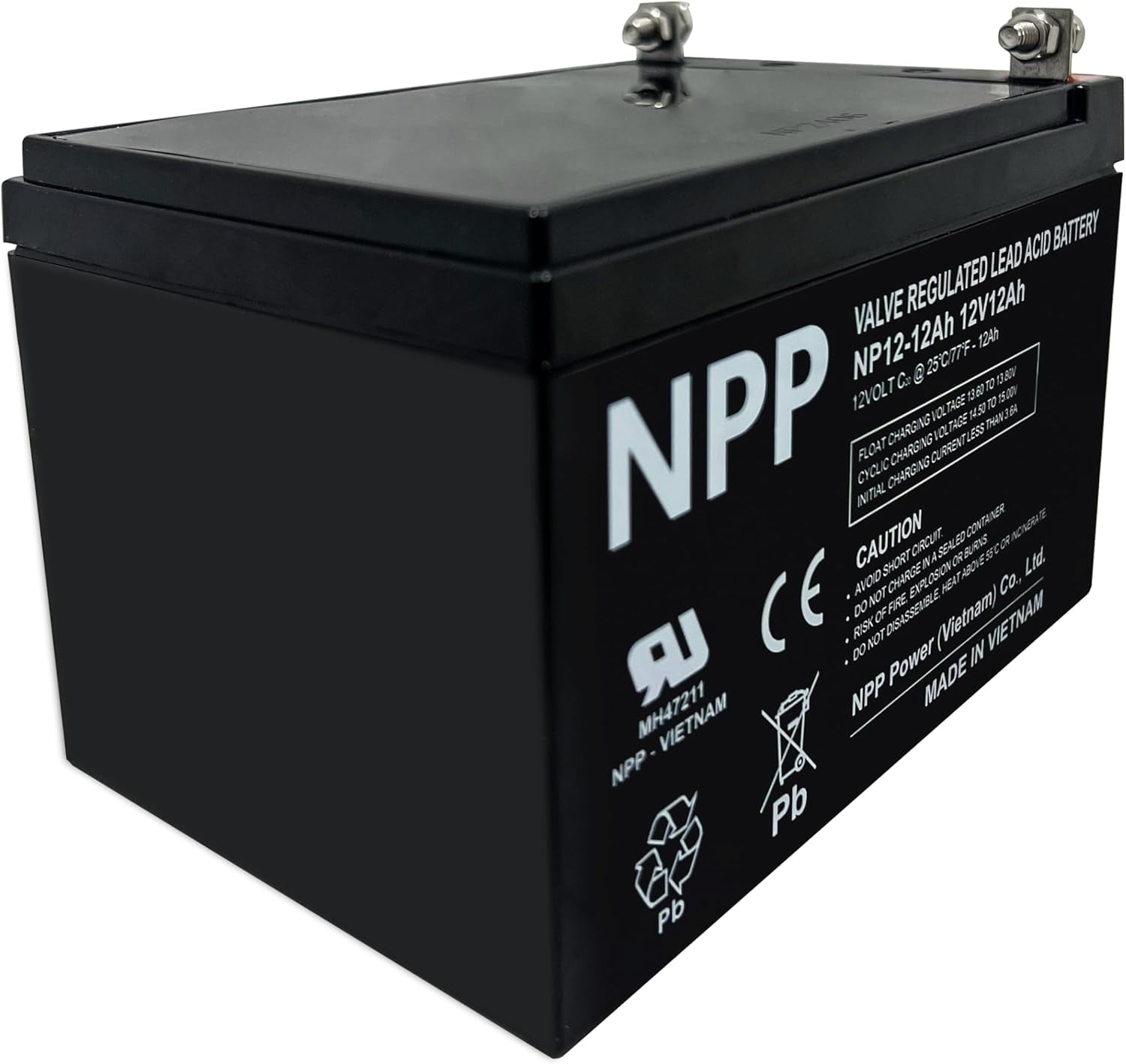 NPP 12V 12Ah T10S terminals Rechargeable SLA Battery Replace 12V 12Ah ...