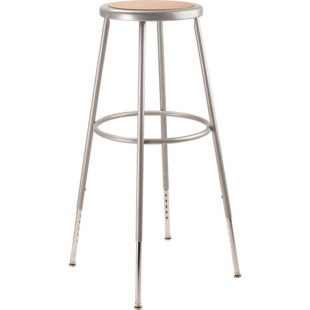 NPS 6200 Series 32-39" Height Adjustable Modern Metal Heavy Duty Stool ...