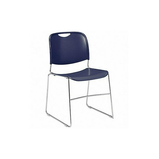 NPS® 8500 Series Ultra-Compact Plastic Stack Chair With Metal Rod Frame ...