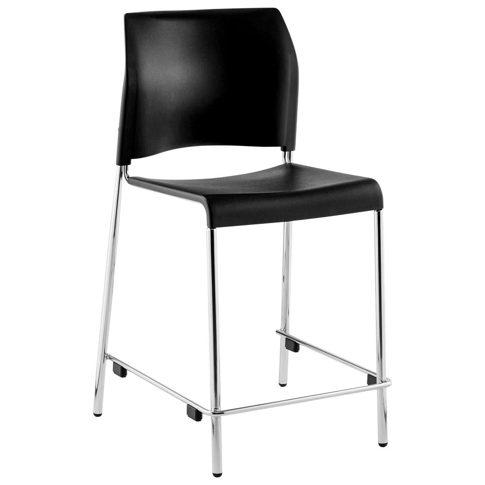 8800 Series Cafetorium Plastic Stool, Counter Height - Black - Walmart.com