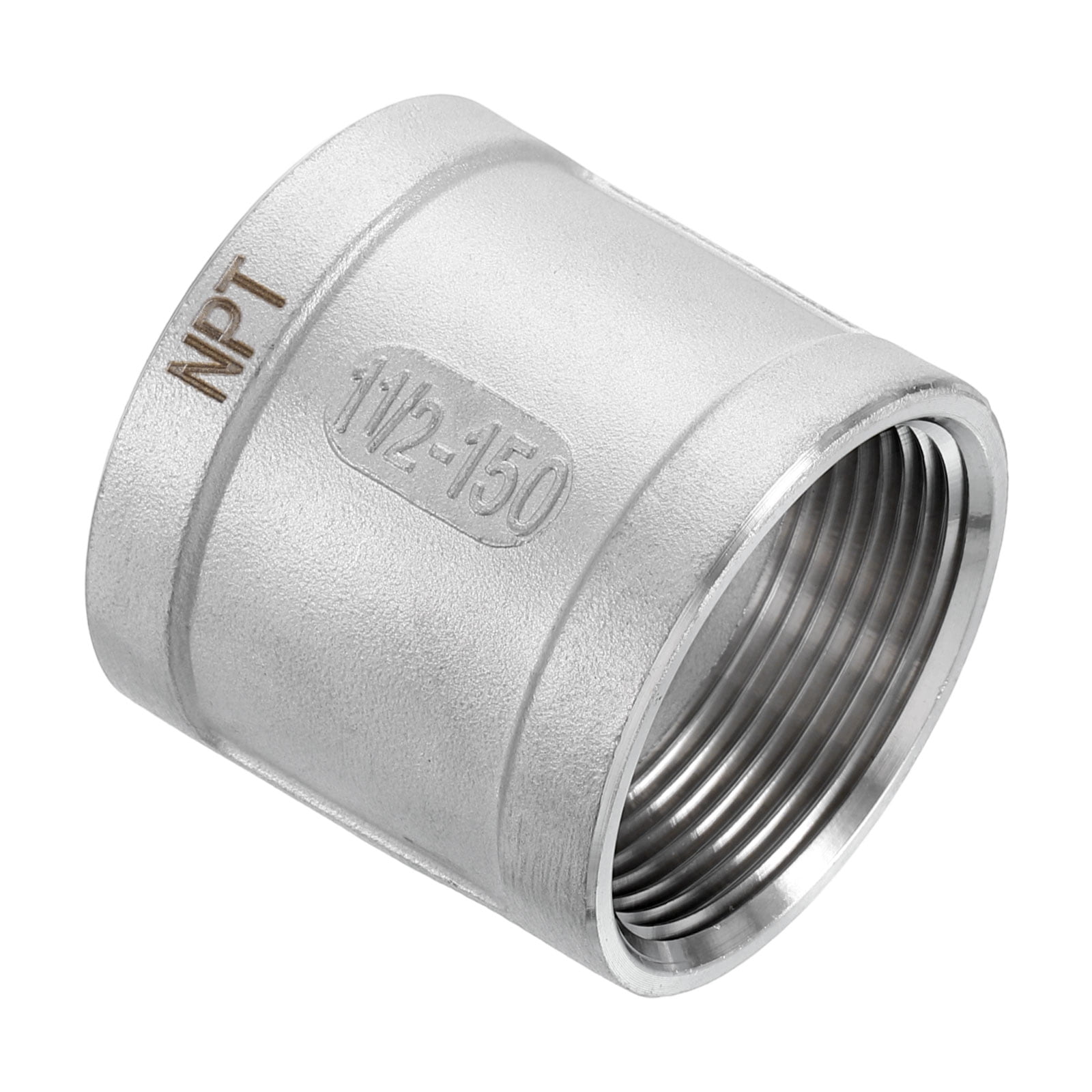 NPT 1-1/2"x2" 304 Stainless Steel Pipe Fittings, Coupling Pipe ...