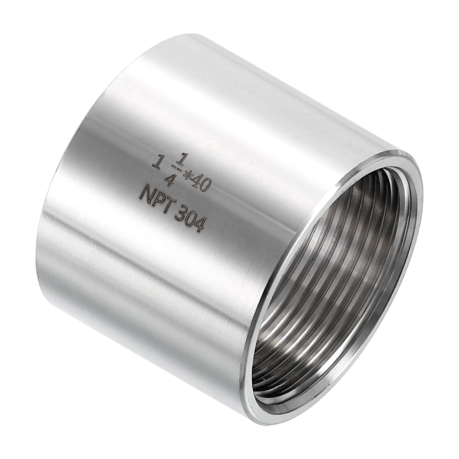 NPT 1-1/4"x1-9/16" 304 Stainless Steel Cast Pipe Fittings, Coupling ...