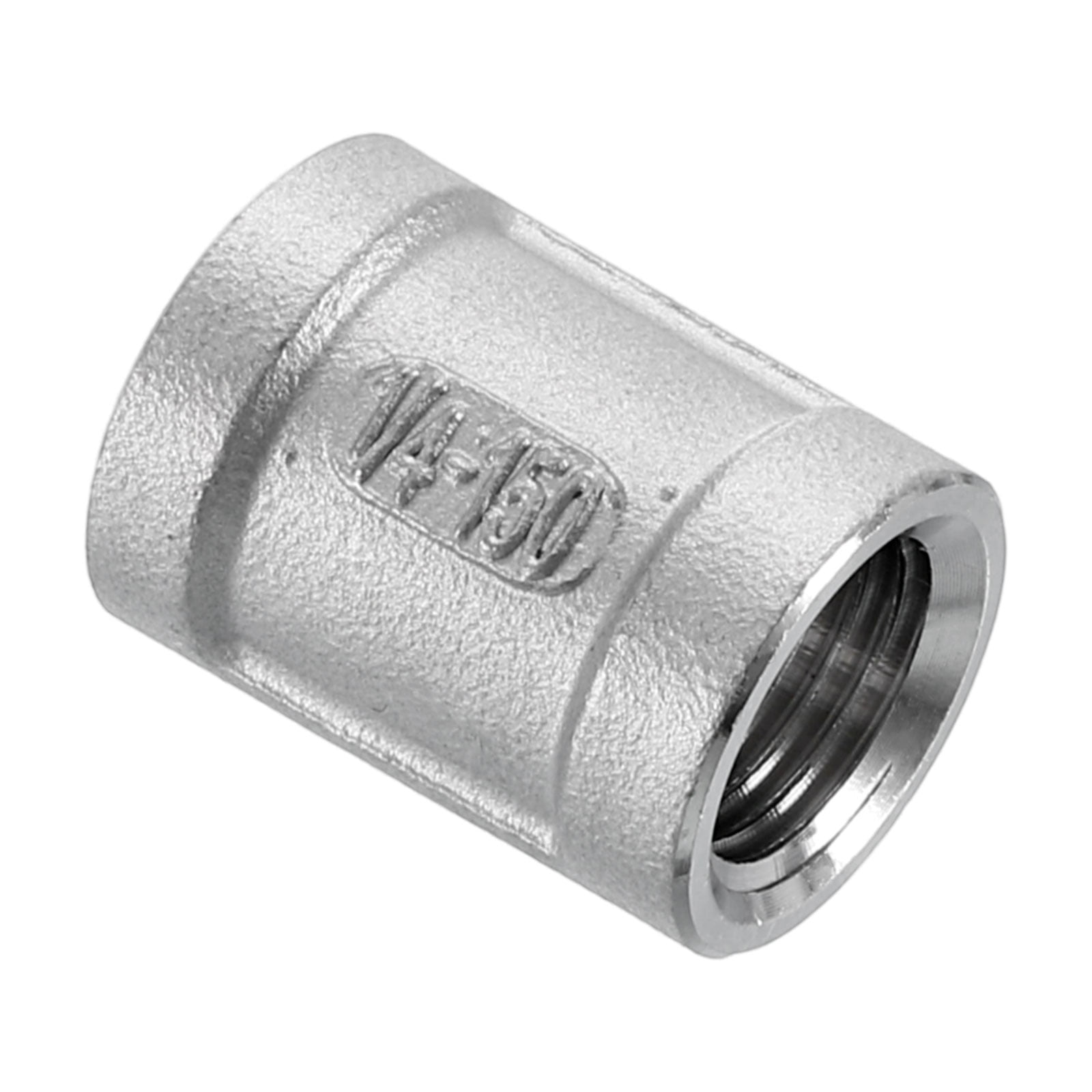 NPT 1/4"x15/16" 304 Stainless Steel Cast Pipe Fittings, Coupling Pipe ...