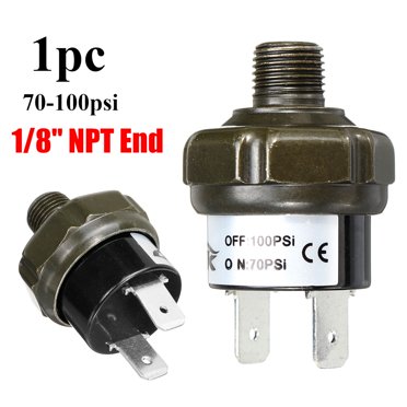 Phoenix Pressure Control 69MB7LY2C 95/125 PSI 4-Port Air Compressor ...