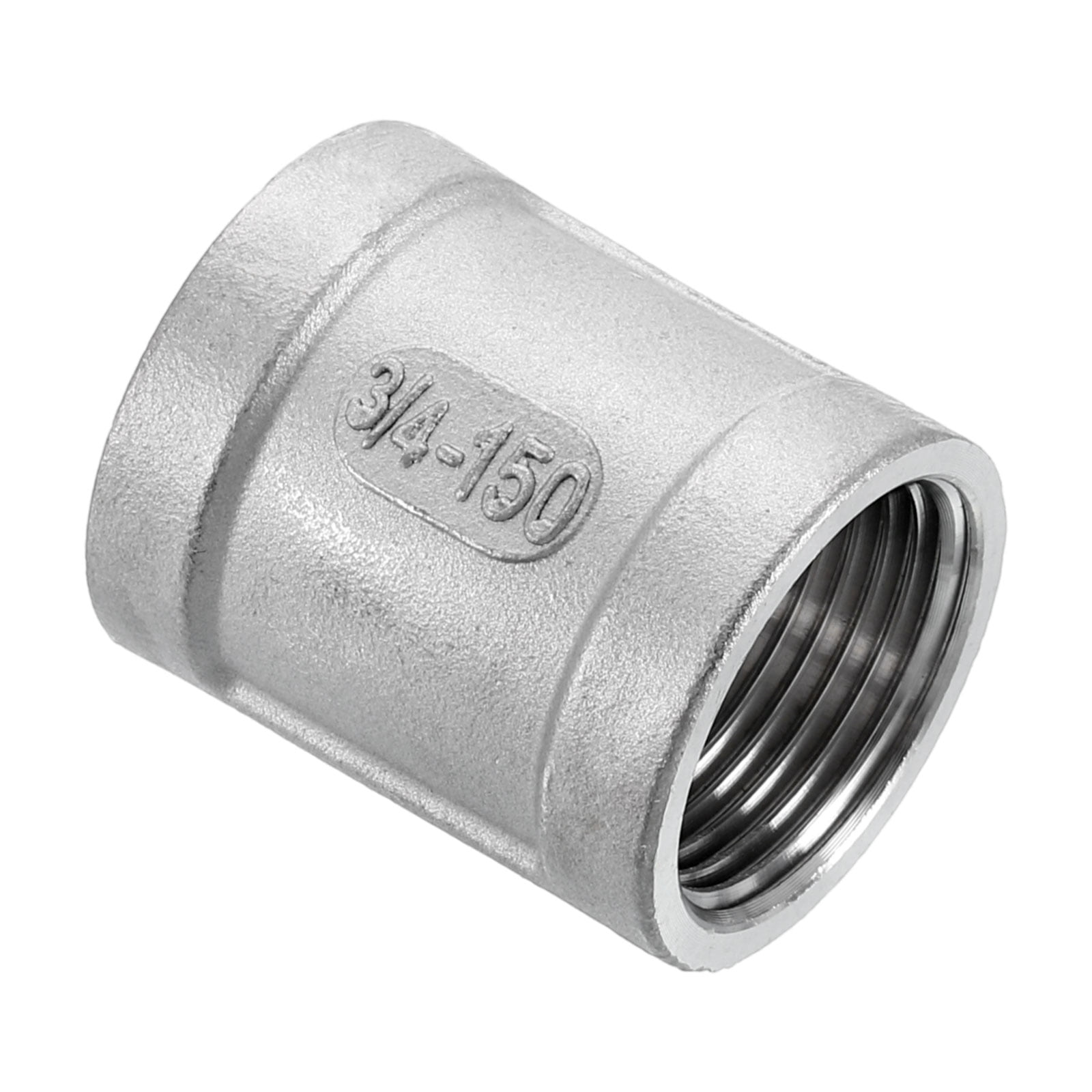 NPT 3/4"x1-7/16" 304 Stainless Steel Pipe Fittings, Coupling Pipe ...