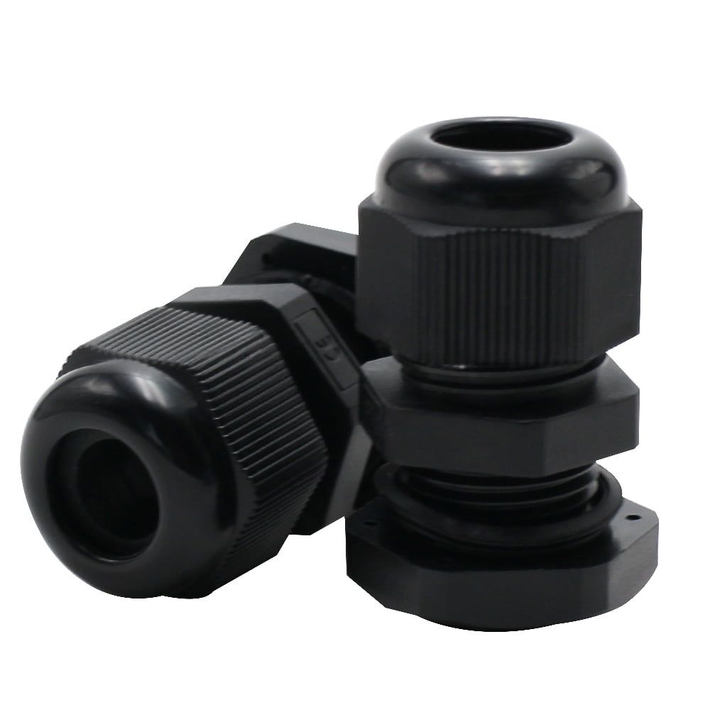 NPT 3/8''(20PCS):MAKERELE Wire Strain Relief NPT 3/8”Nylon Cord Grips ...