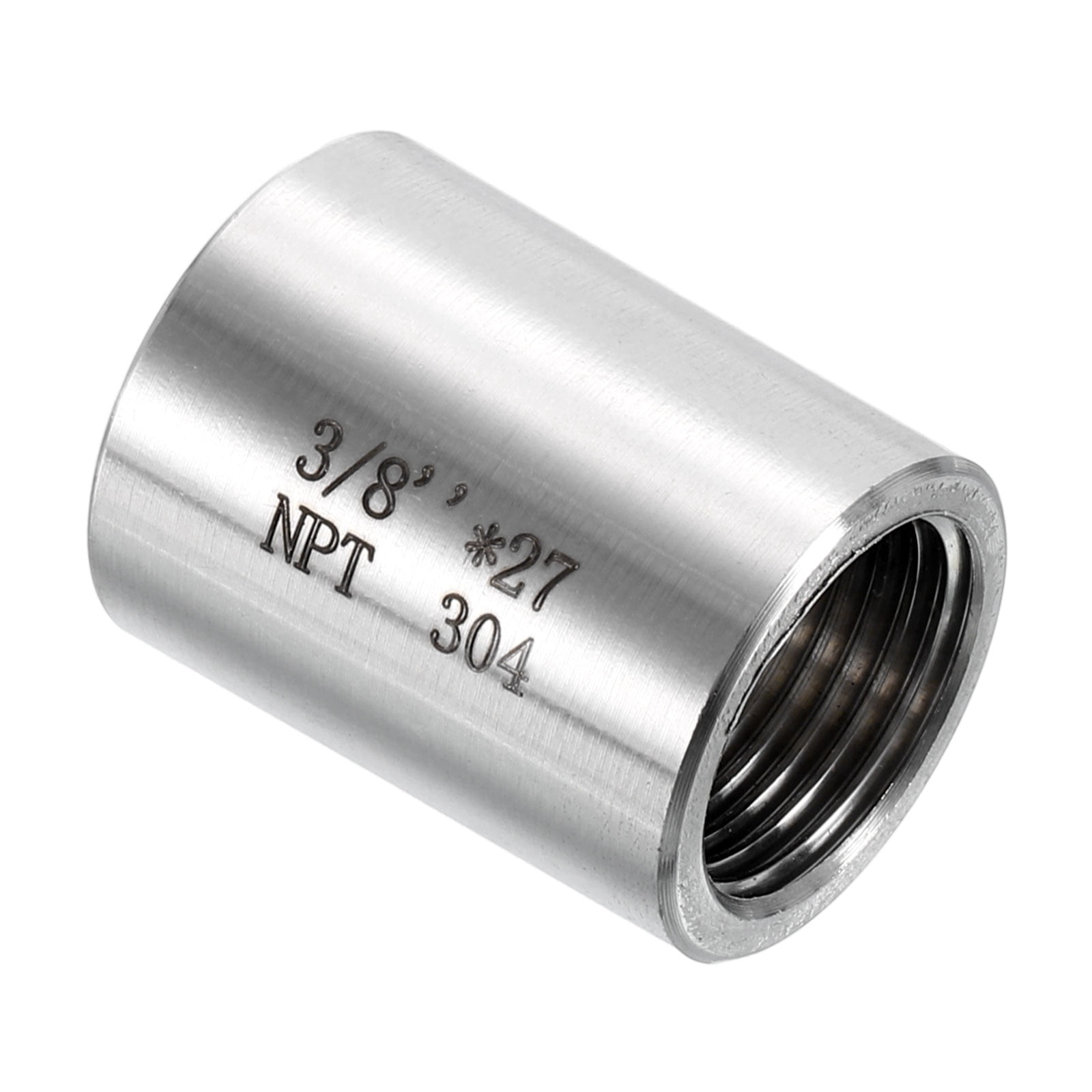 NPT 3/8"x1-1/8" 304 Stainless Steel Cast Pipe Fittings, Coupling Pipe ...