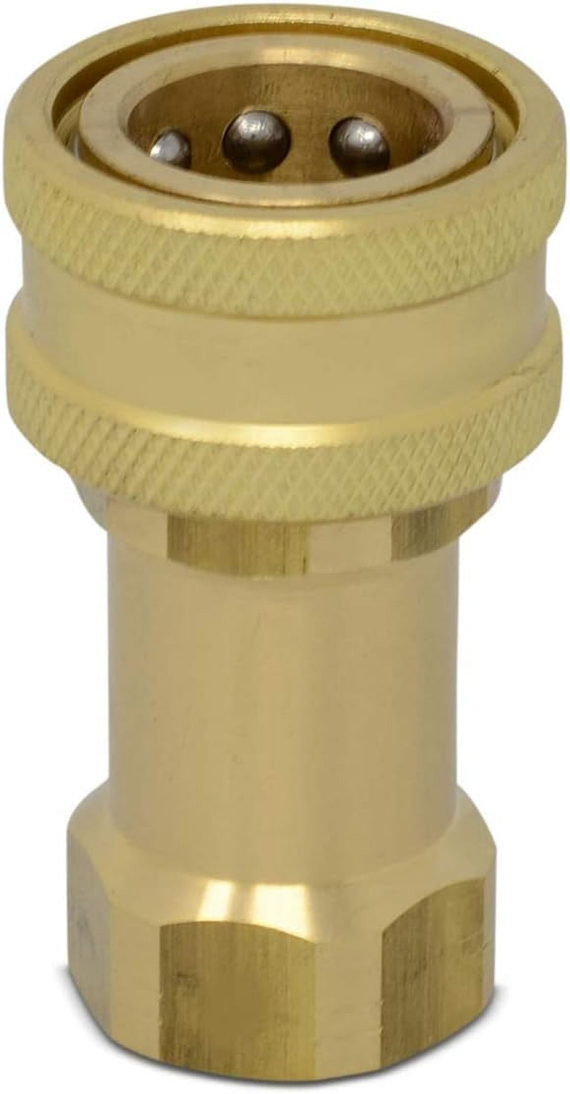 NPT 7241-B Brass Quick Disconnect Hydraulic Female Coupler - Walmart.com