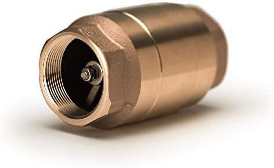 " NPT Check Valve Lead-Free Bronze, psi Cracking Pressure, 400 psi ...