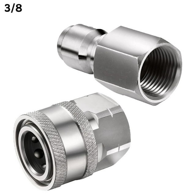 NPT Quick Connector Male Female Adapter 1/4 3/8 For High Pressure ...