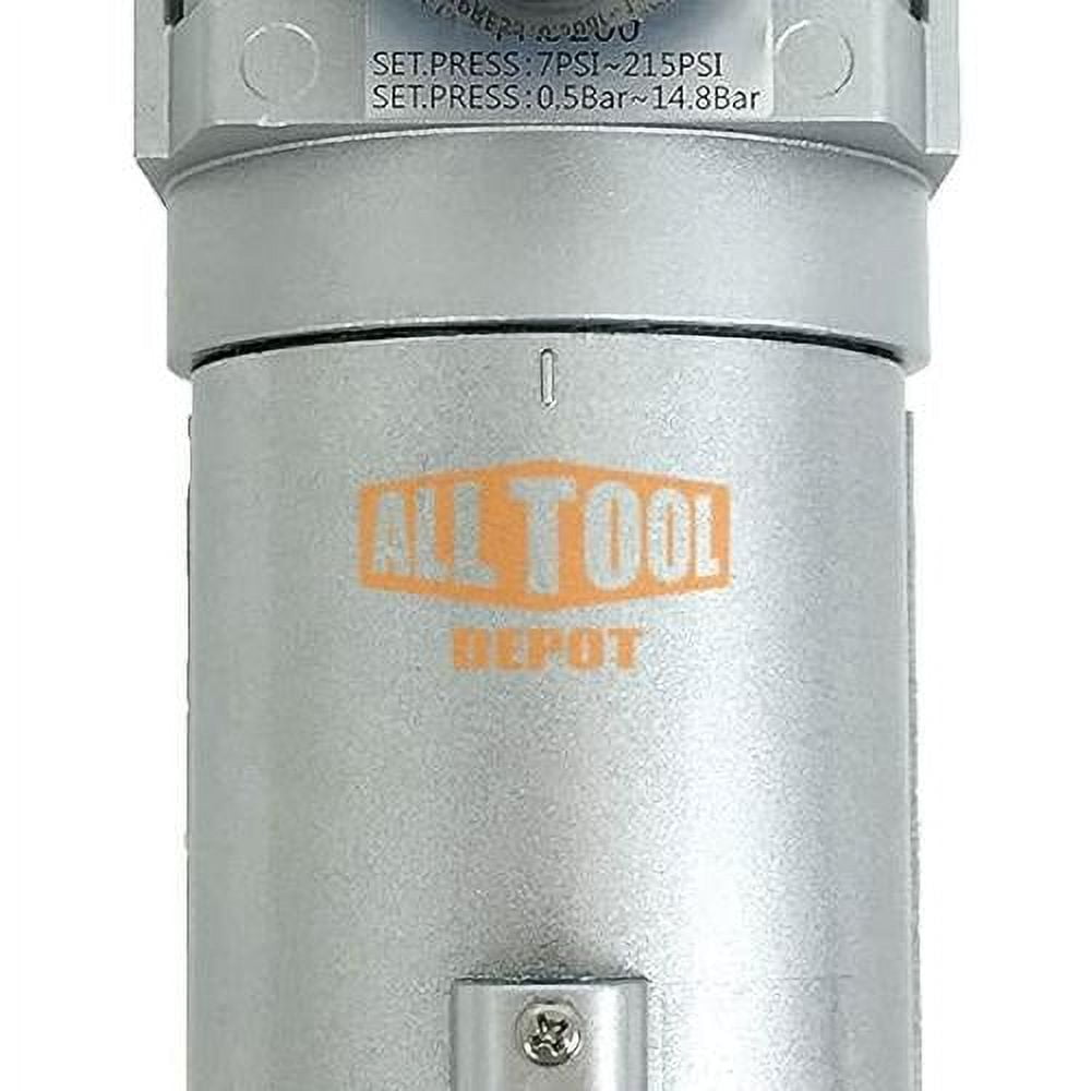 NPT SUPER DUTY Compressed Air In Line Filter Regulator Combo Piggyback ...