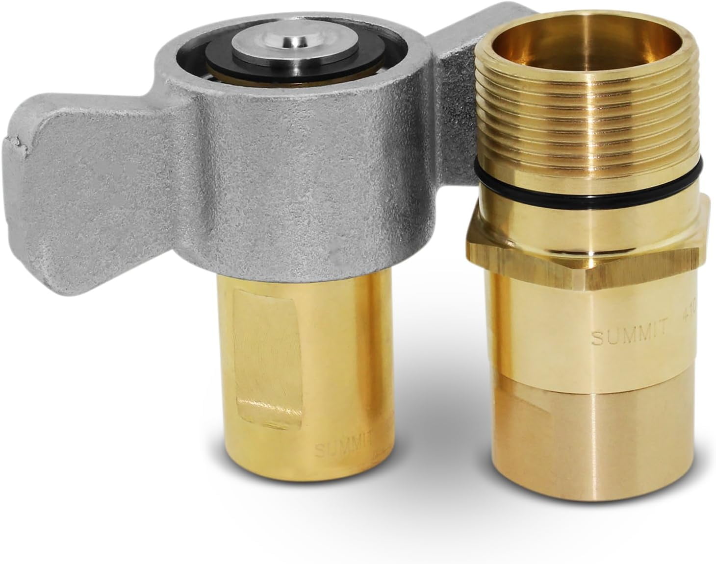 NPT Wet-Line Wing Nut Hydraulic Quick Disconnect Coupler/Coupling Set ...