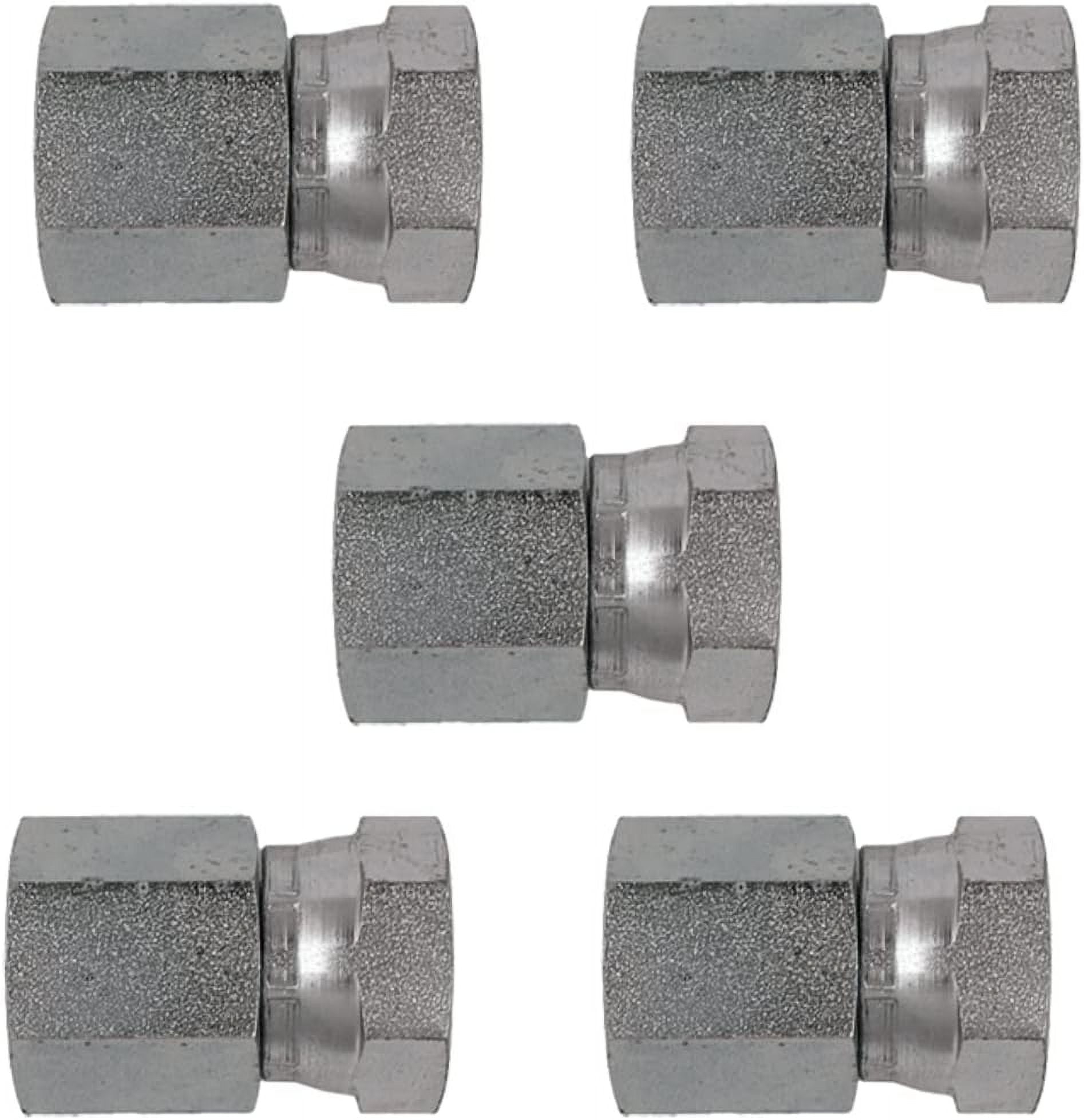 NPTF Female x NPSM Female Joiner Pipe Swivel Connector/Adapter ...