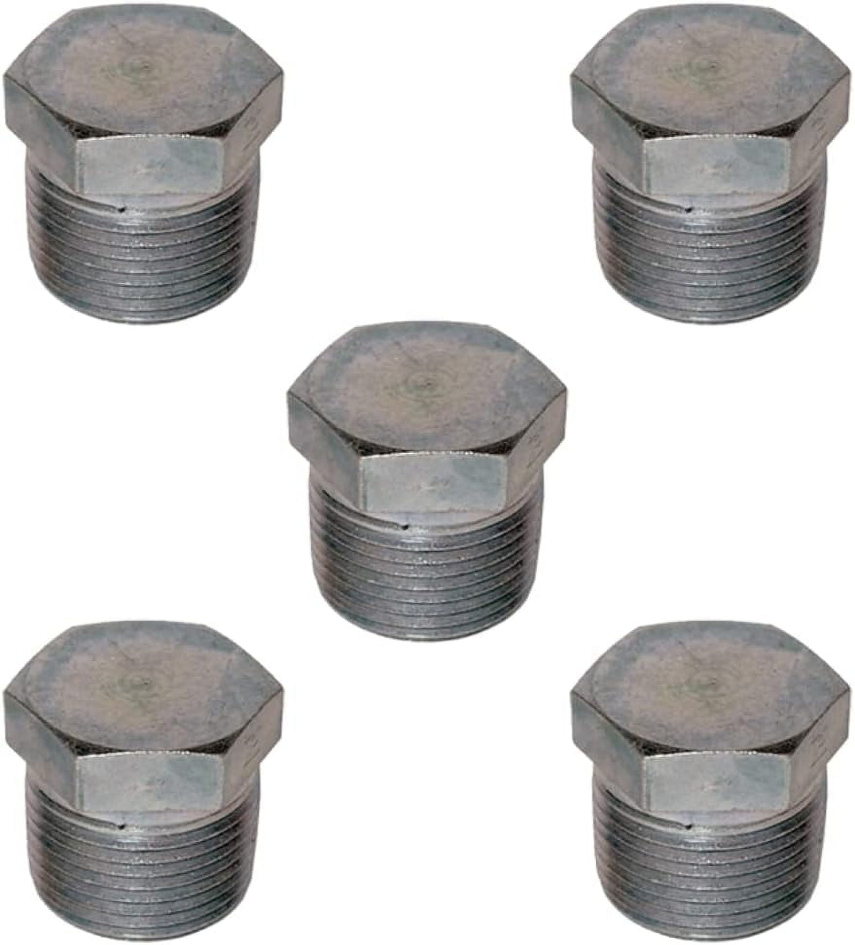 NPTF Head Pipe Plug Hydraulic End Fitting (5-PACK) | 5406P-16 - Walmart.com