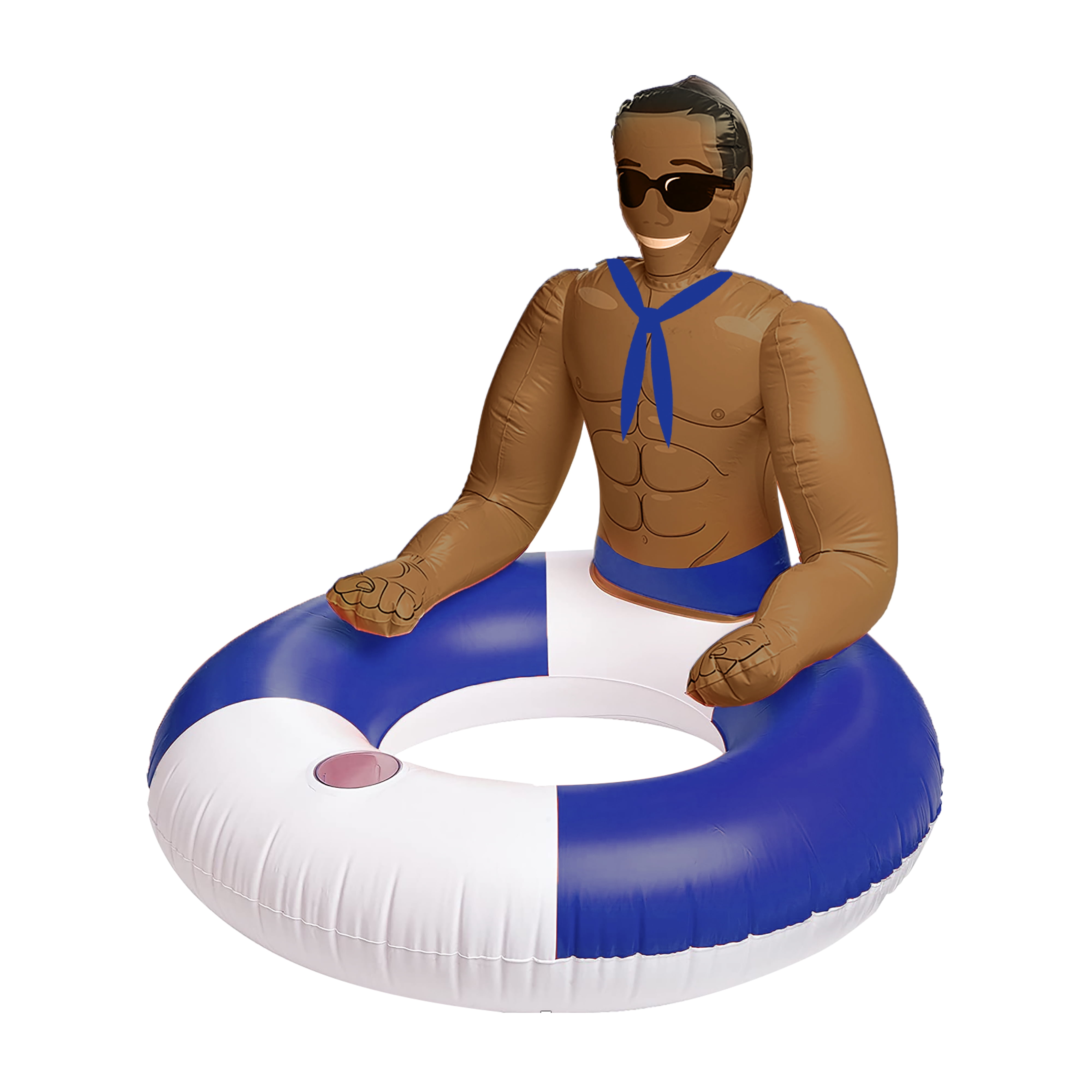 NPW Pool Float Drinking Buddies Sailor Pool Float for Adults with Cup ...