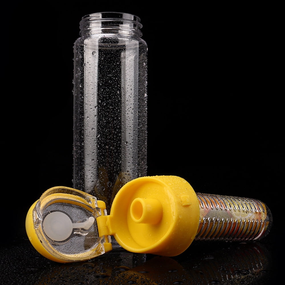 NQWZTIU 800ML Fruit Infusion Infusing Infuser Water Bottle Sports ...