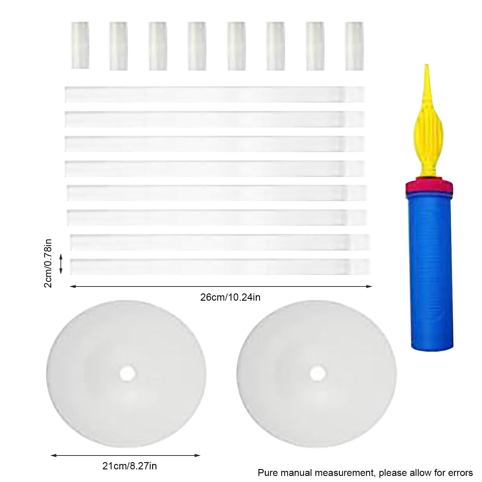 NQWZTIU Bulk Toys Balloons Decoration Set And DIY Column Frame Column ...