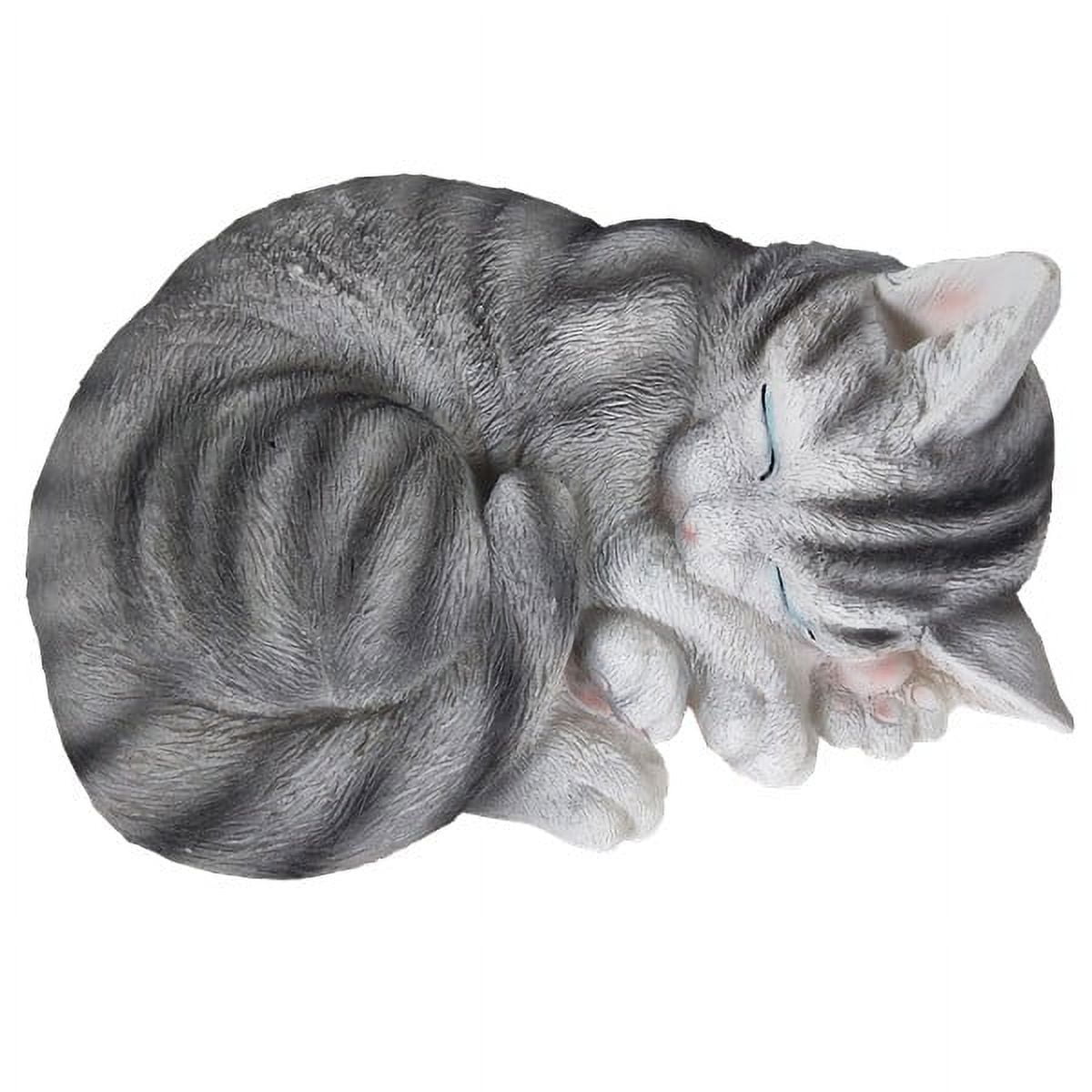 NQWZTIU Middle Finger Statue Garden Sleeping Cat Statue Garden ...