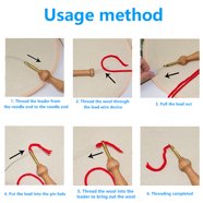 Magic Threaders DIY Stitching Punch Needle Sewing Embroidery Pen Set ...