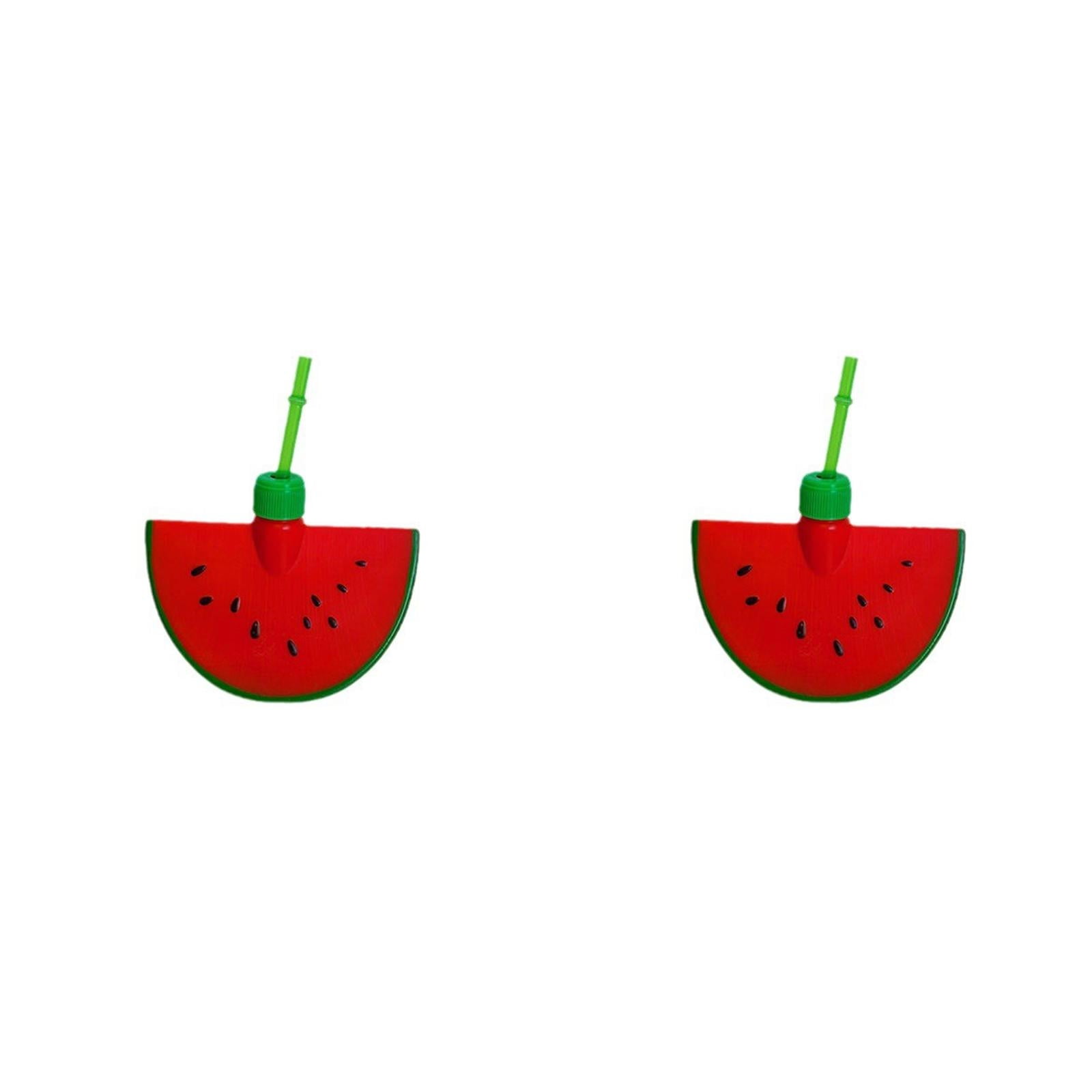 NQyIOS Watermelon Cup with Straw, Fruit Cups with Lid for Party, Summer ...