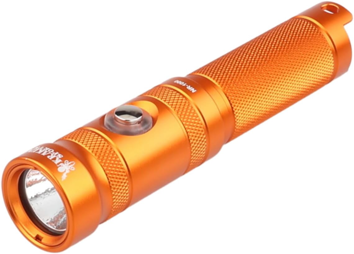 NR-1000 Back Up Dive Light 1000 Lumens, 330ft/100m Depth Rating, 90 ...