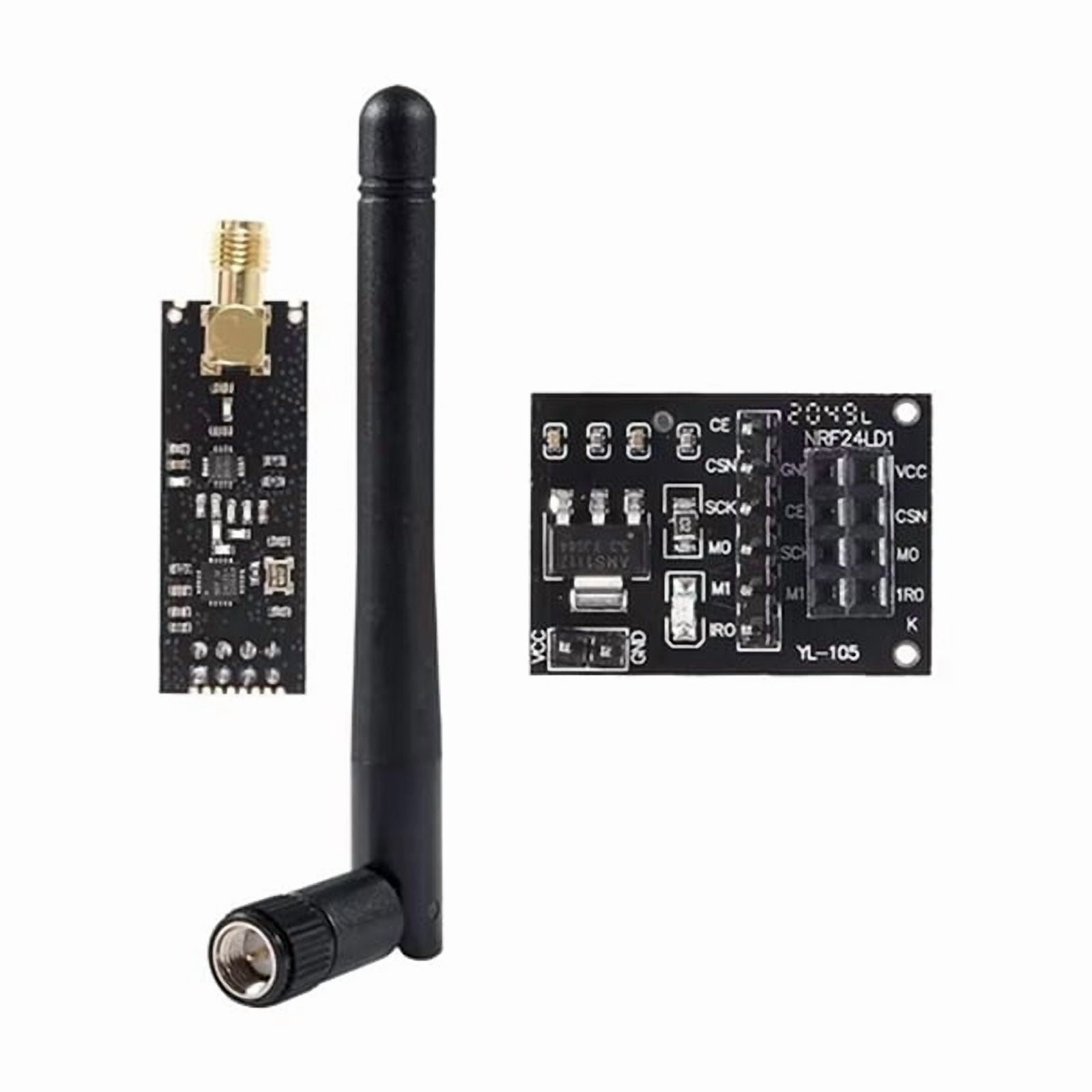 NRF24L01+PA+LNA Wireless Module with Antenna 1100 Meters Long Distance ...