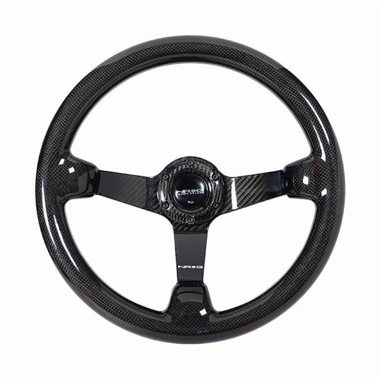 NRG Forged Carbon Fiber Steering Wheel (350mm / 3in. Deep) - ST-036FC ...