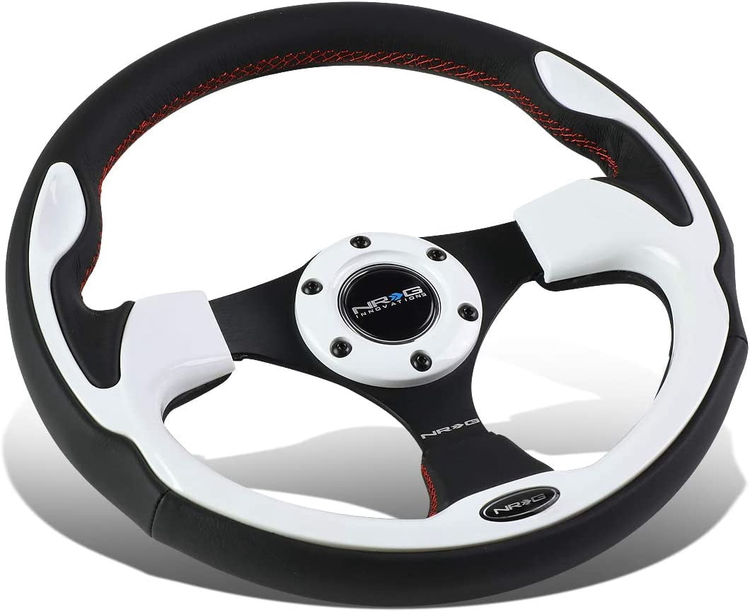 NRG Innovations RST-001WT Reinforced Steering Wheel (320mm Sport ...